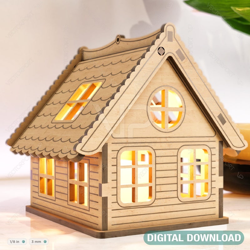 Wooden Light House Table - Etsy