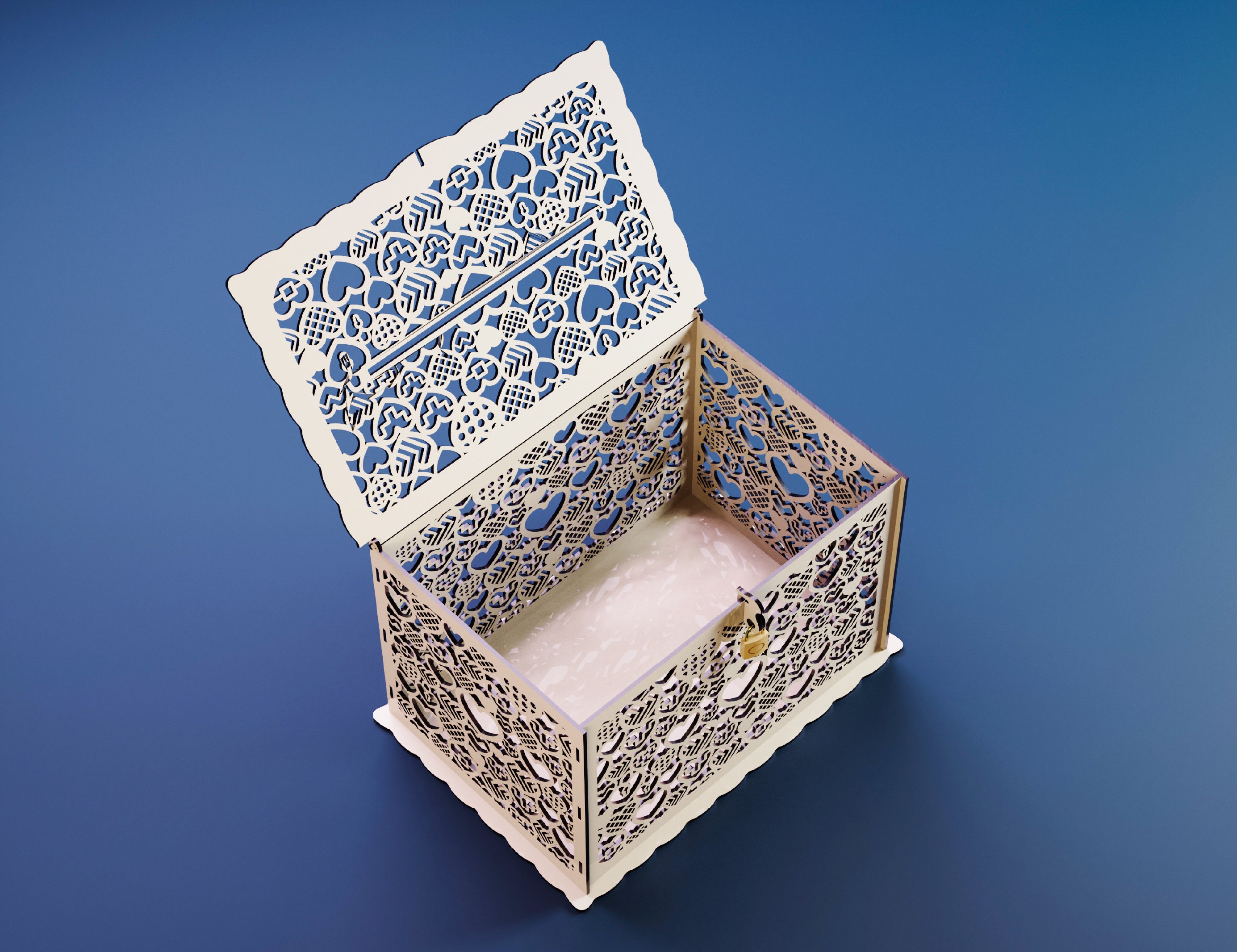 Decorative Wedding Gift Card Box Decoration Wooden Card Money - Etsy