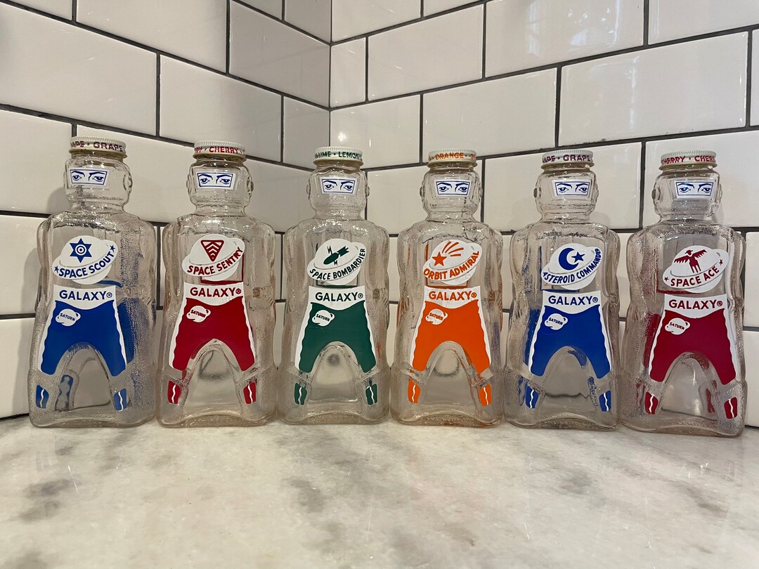 Galaxy Spaceman Syrup Bottles - Etsy