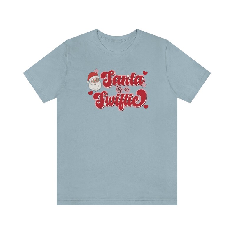 Santa is a Swiftie Shirt Retro Taylor Christmas Tee Swifty - Etsy