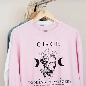 Circe Madeline Miller Sweatshirt Bookish Merch Book Lover Gift Dark ...