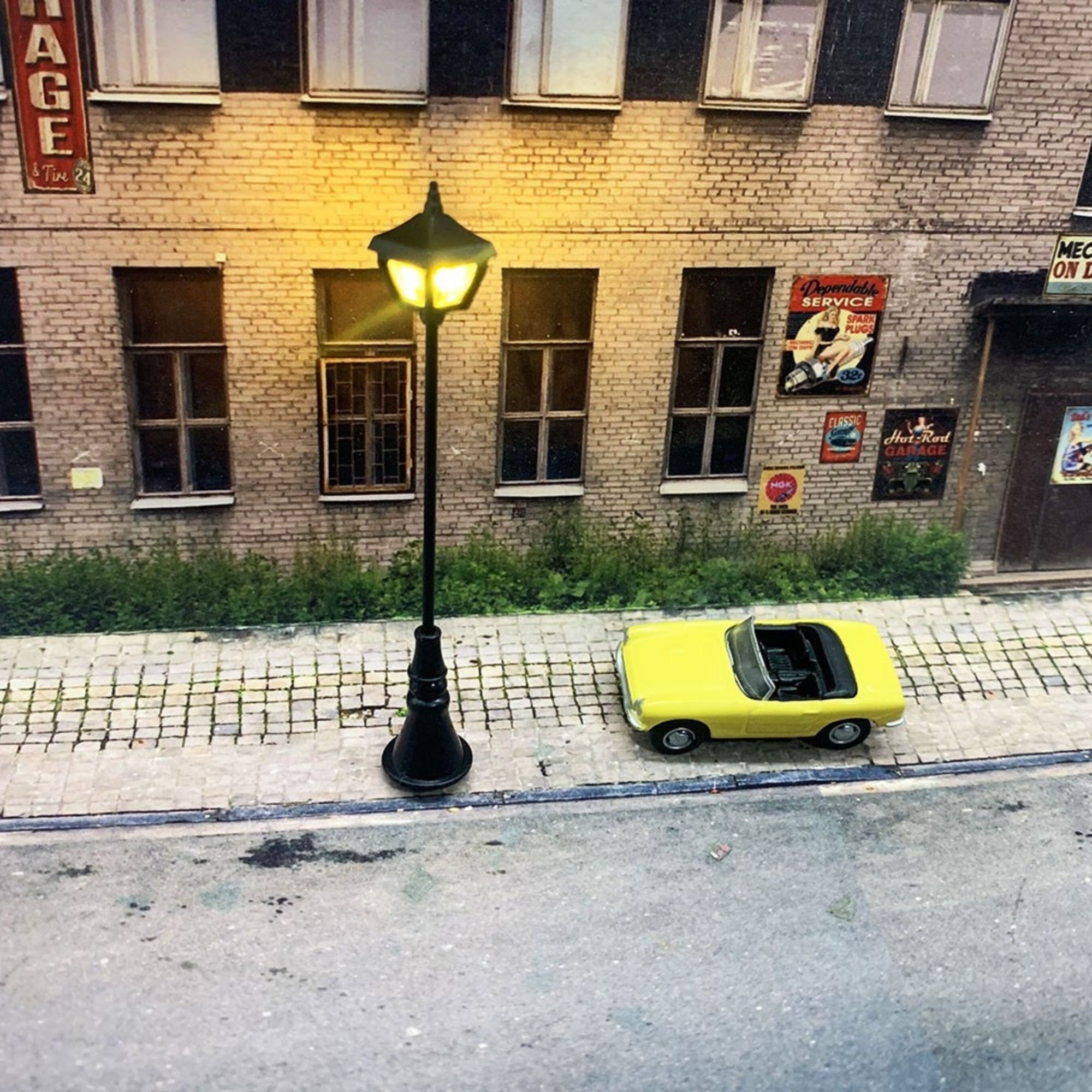 Miniature Street Lamp Street Lamps Garden Light | Etsy