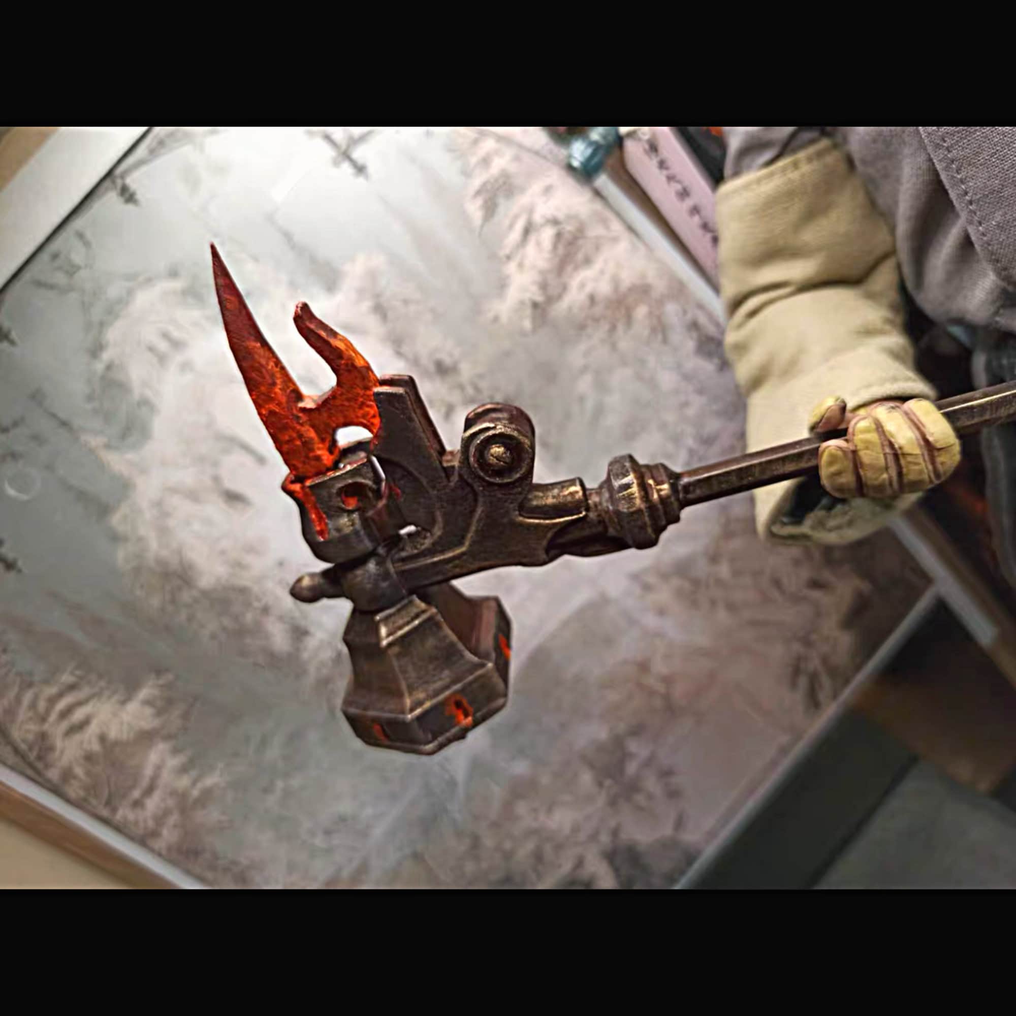 Handmade Miniature Bloodborne Boom Hammer Miniature - Etsy