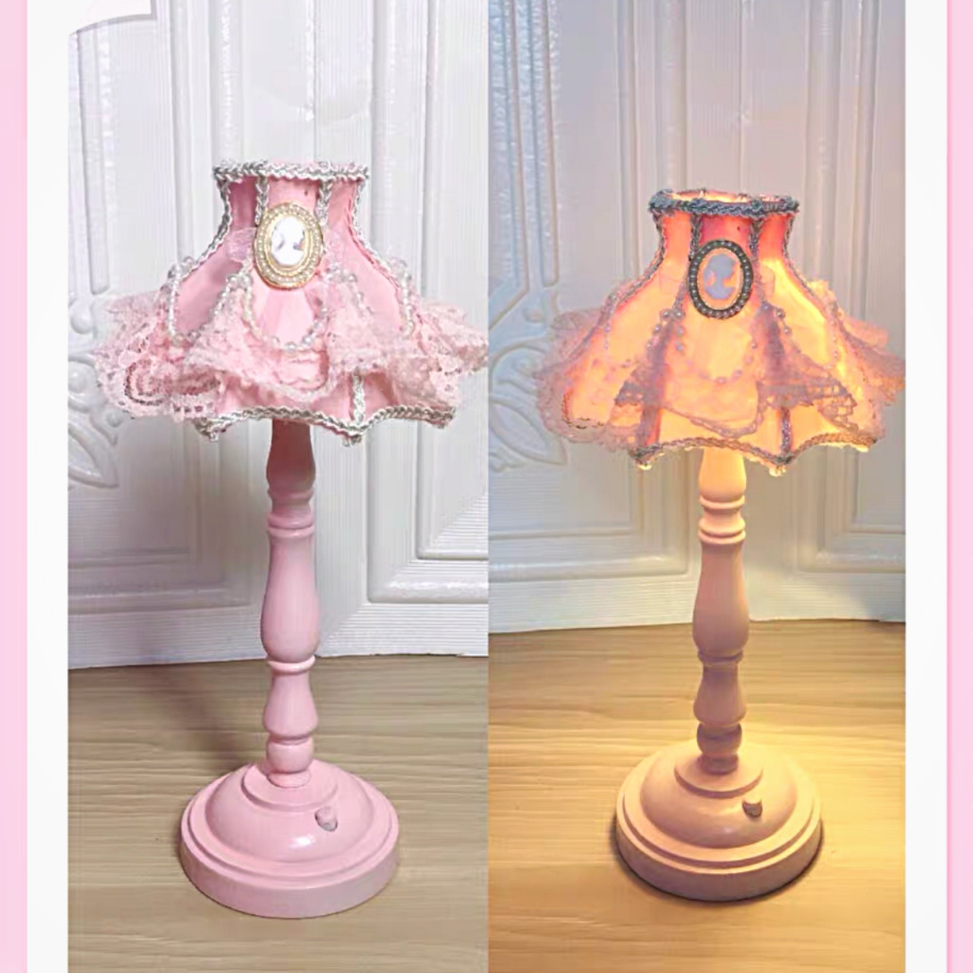 Handmade Miniature Floor Lamp Luxurious Doll House Table - Etsy