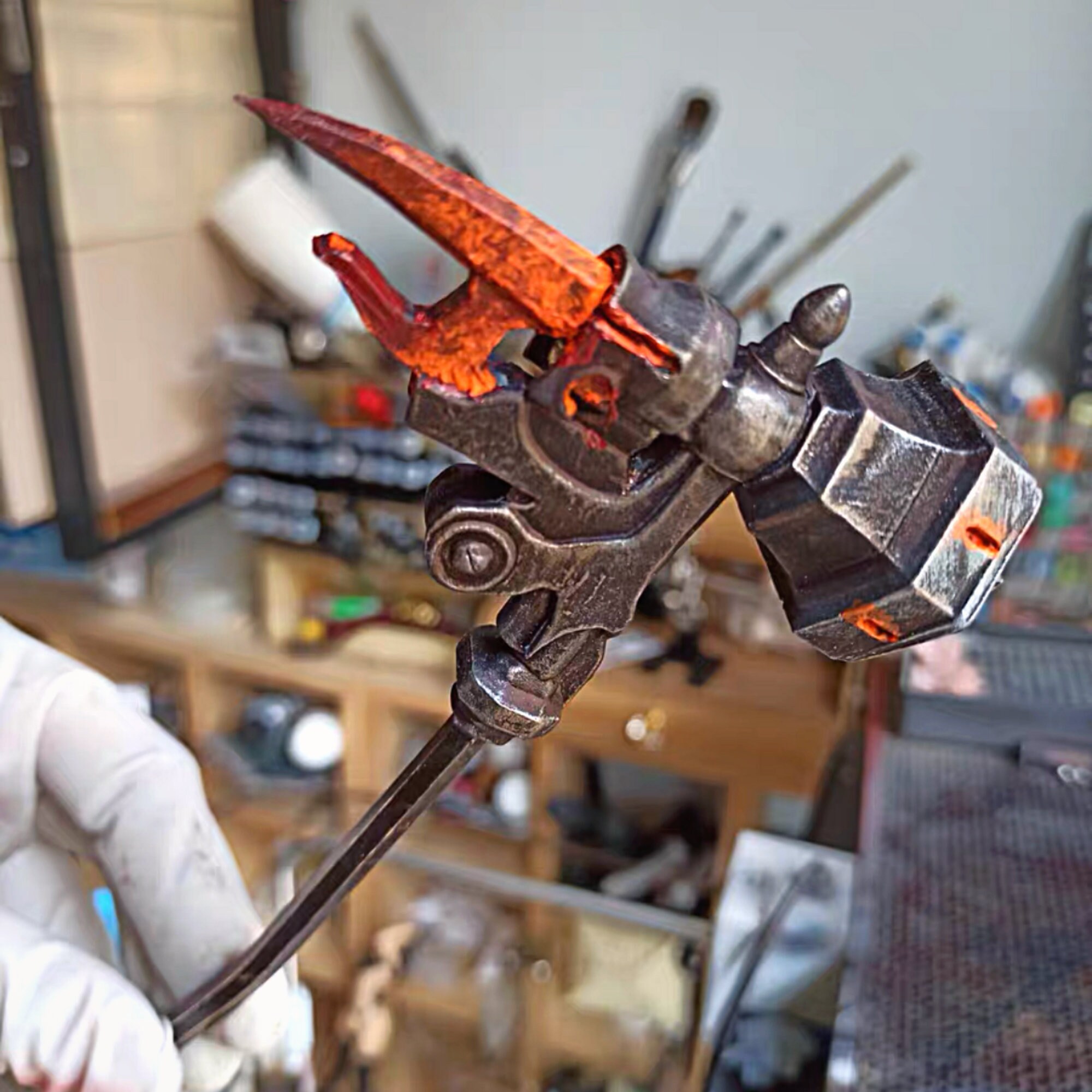 Handmade Miniature Bloodborne Boom Hammer Miniature - Etsy