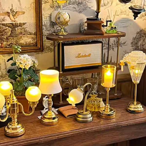 Miniature Lamp - Etsy