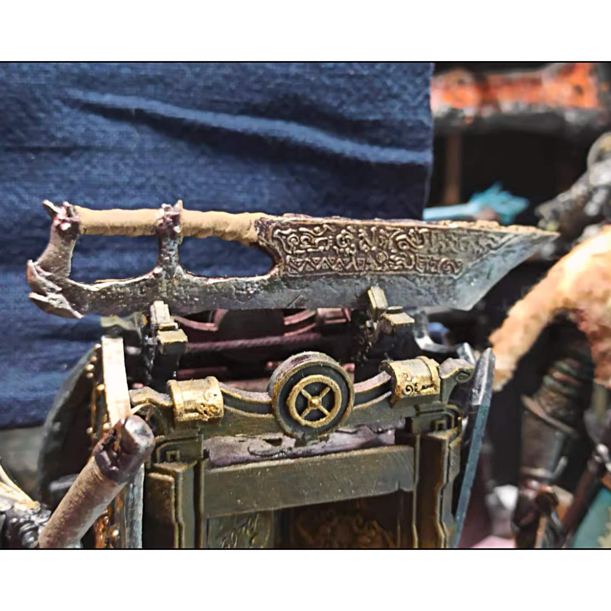 1/12 Scale Miniature Meat Cleaver, Miniature Sword, Miniature Weapon ...