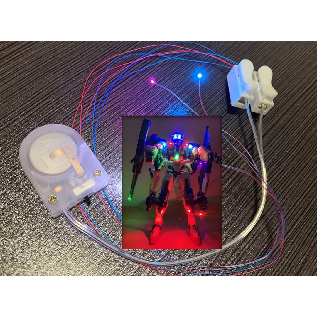 SMALL LED Dollhouse Miniature Lighting, Mobile Suit Gundam, Model Decor ...