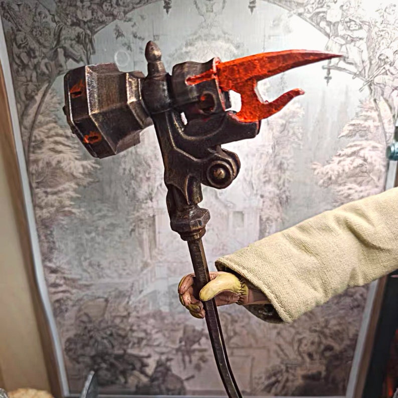 Handmade Miniature Bloodborne Boom Hammer Miniature - Etsy