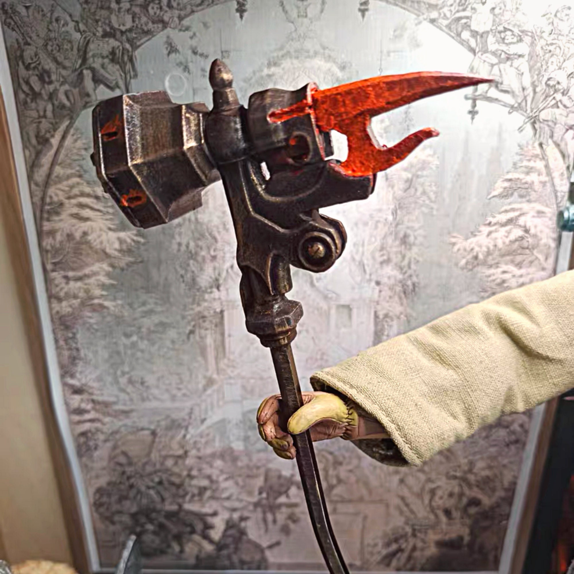 Handmade Miniature Bloodborne Boom Hammer Miniature - Etsy