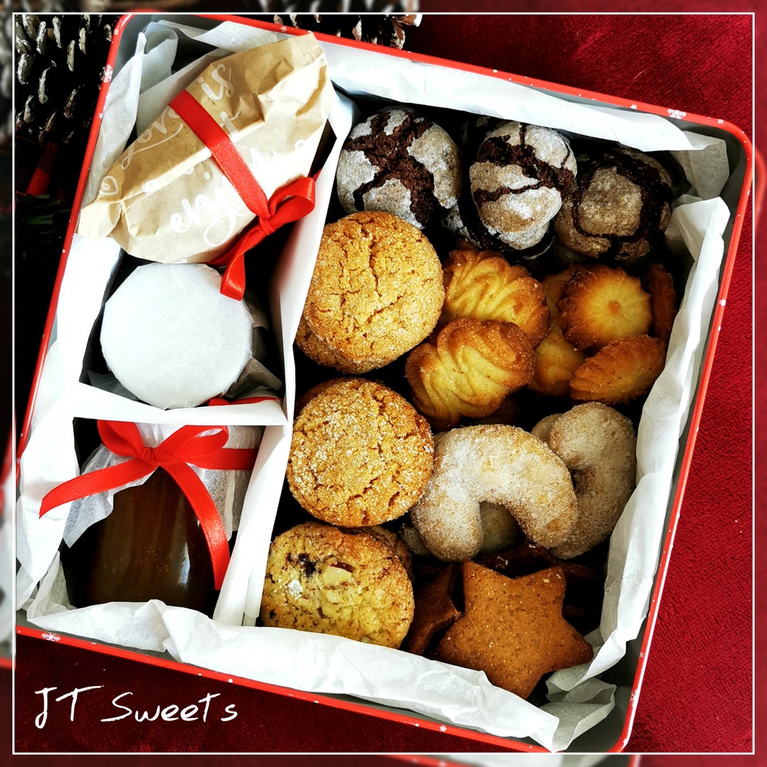 Collection of Recipes christmas Box of Sweets - Etsy