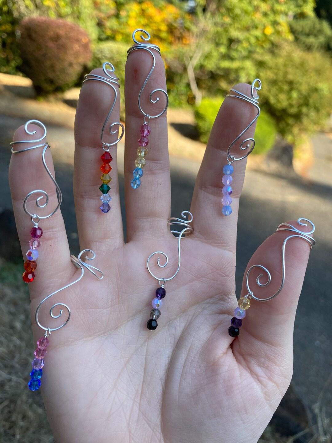 Pride Flag Dangle Ear Cuff - Etsy