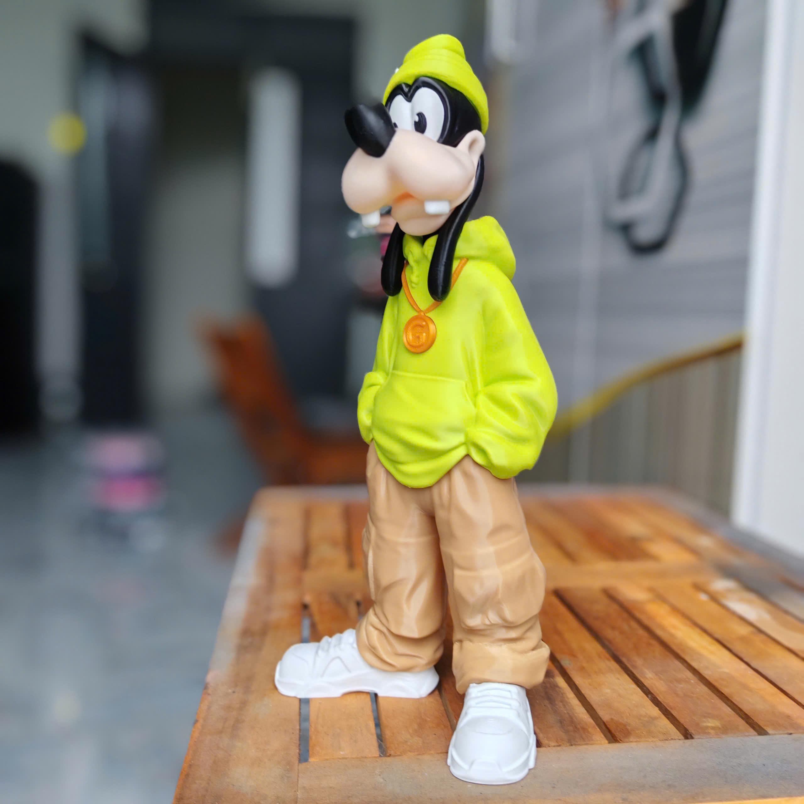 GOOFY – Urban Style Chibi Fan Art Figure - Etsy