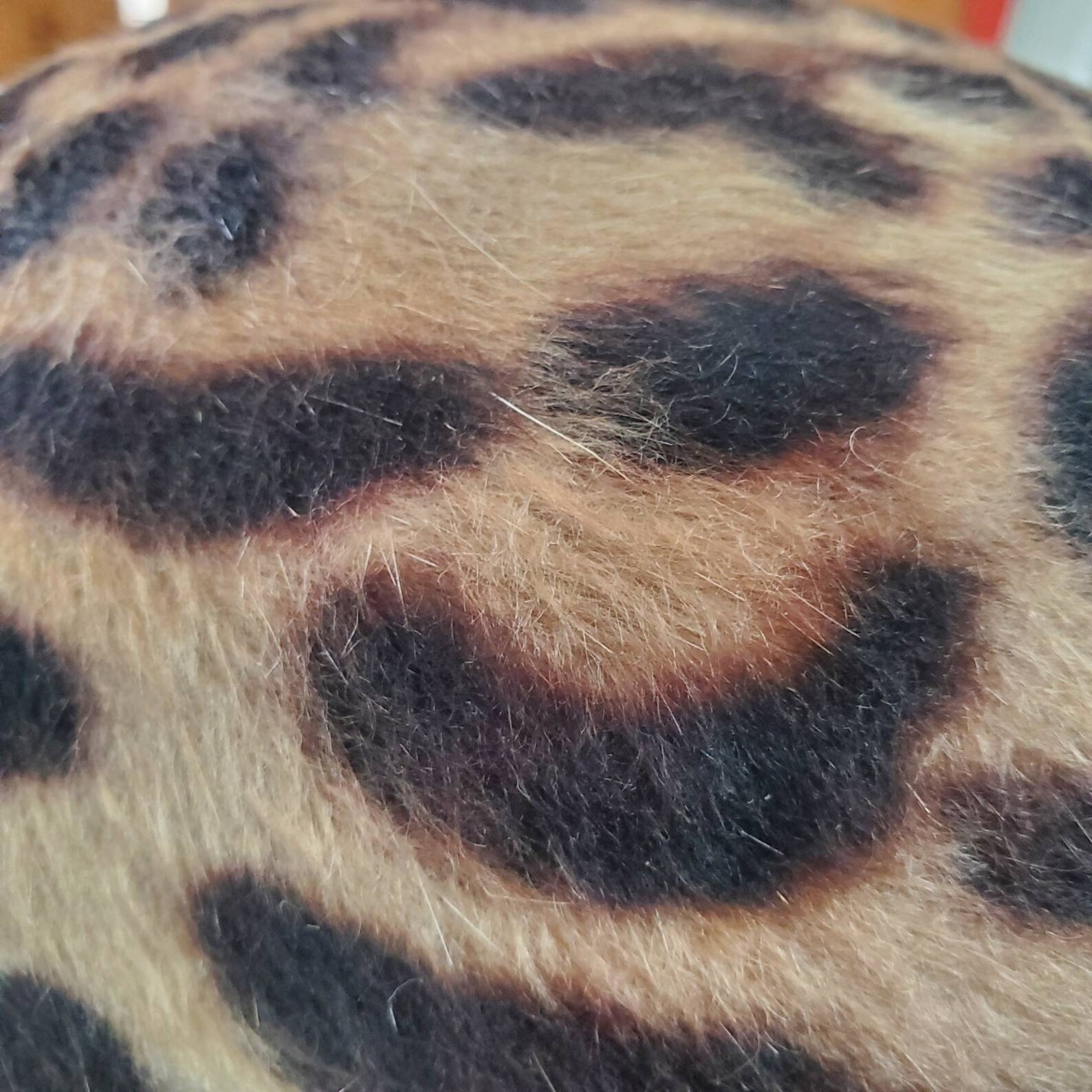 Gorgeous Vintage Leopardskin Dyed Rabbit Fur Nordstrom Hat Germany - Etsy