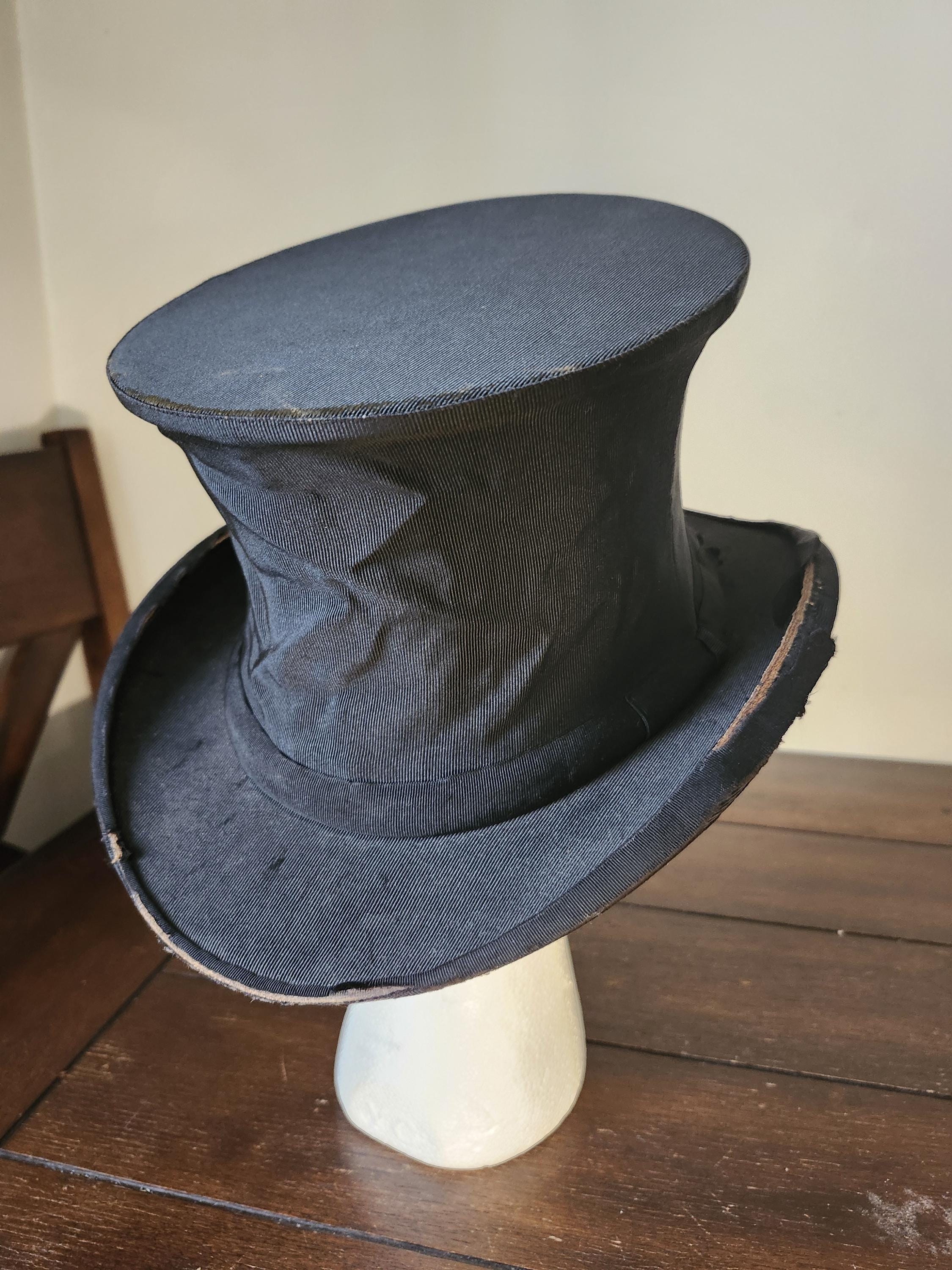 Antique Circa 1900 Edwardian Victorian Top Hat - Etsy