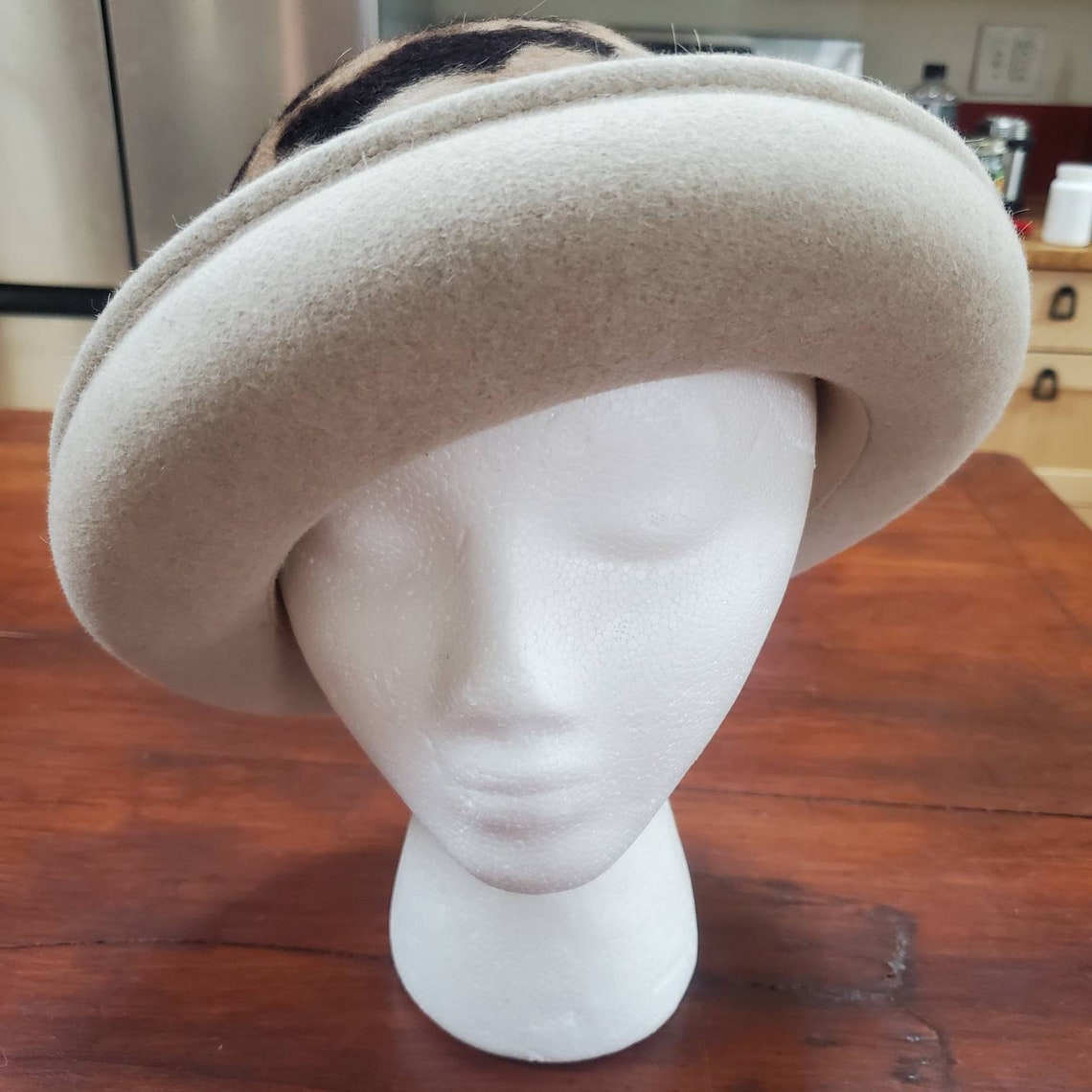 Gorgeous Vintage Leopardskin Dyed Rabbit Fur Nordstrom Hat Germany - Etsy