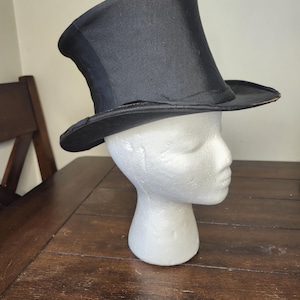 Antique Circa 1900 Edwardian Victorian Top Hat - Etsy