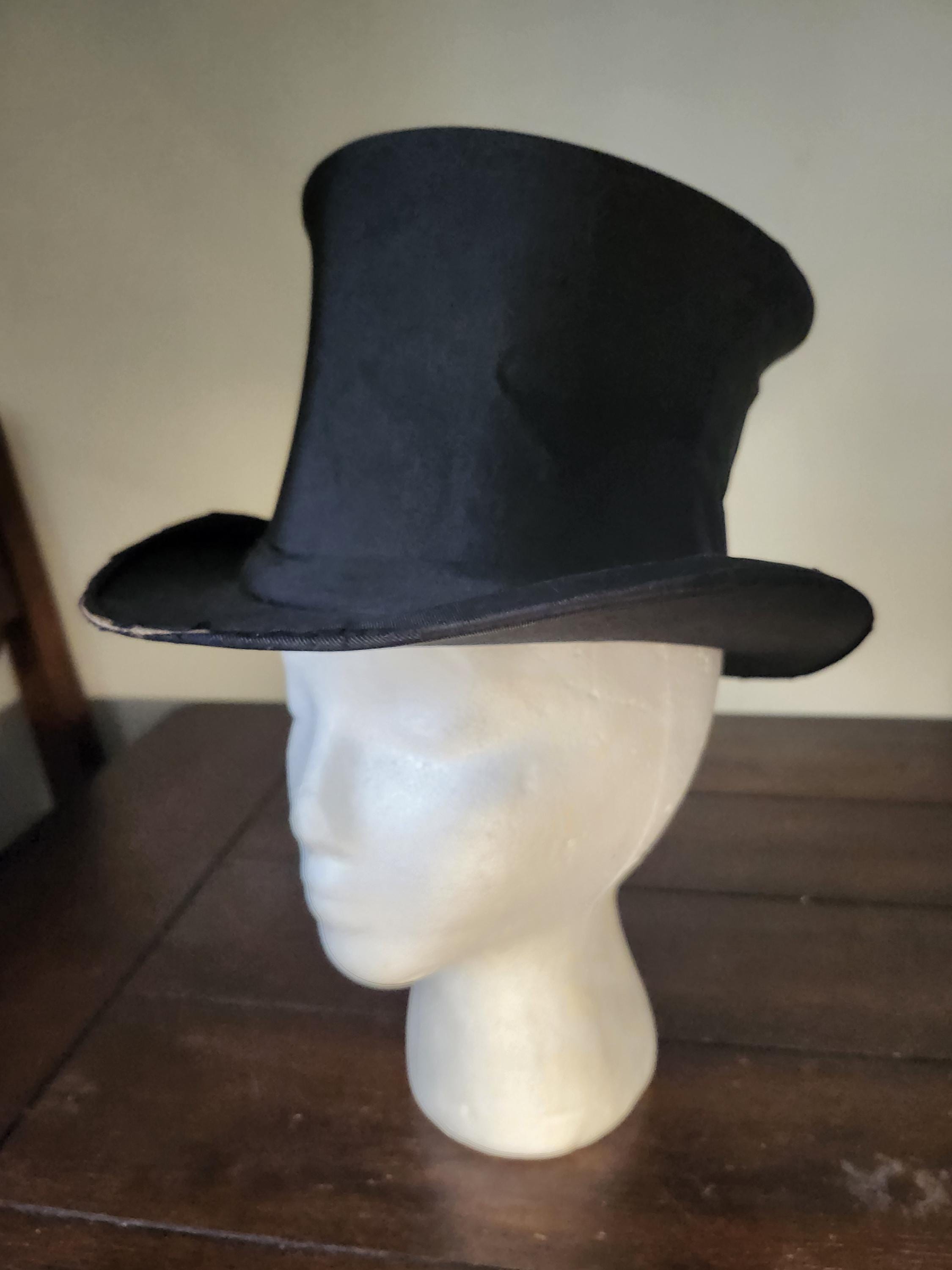 Antique Circa 1900 Edwardian Victorian Top Hat - Etsy