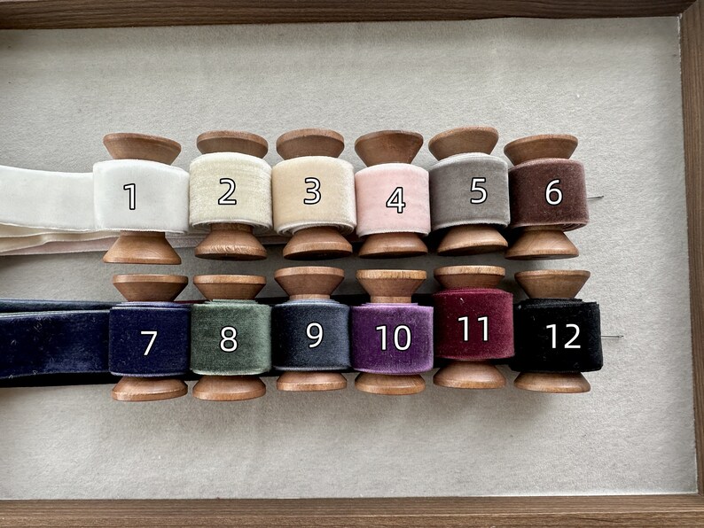 25mm Wide Double Faced Velvet,bridal Ribbon,yellow Ribbon,pink Velvet ...