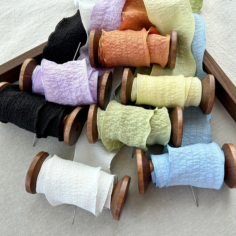 Ruffle Ribbon - Etsy