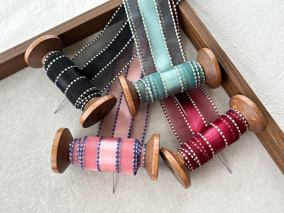 38 Mm Wide Ribbon,organza Sheer Ribbon,bridal Ribbon,high Quality ...