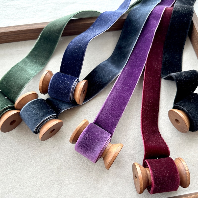Velvet Ribbon - Etsy