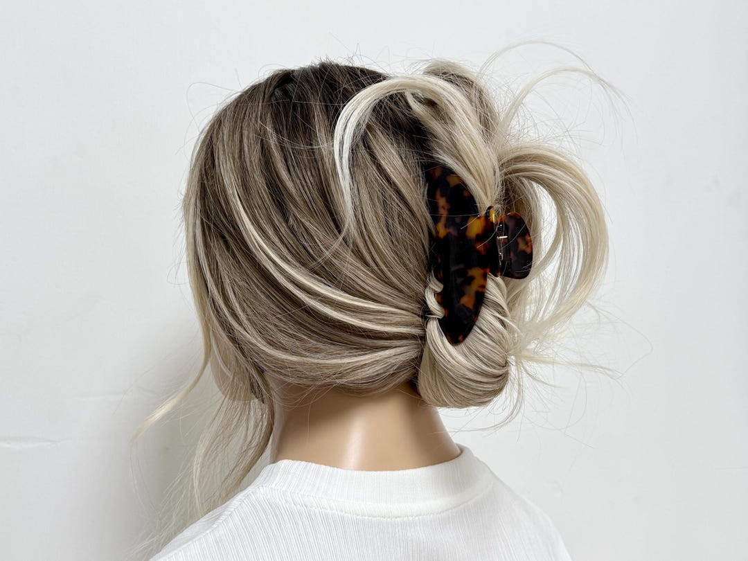 Half Moon Claw Clip,tortoise Hair Claw,hair Claw Clip,trendy Claw Clip ...