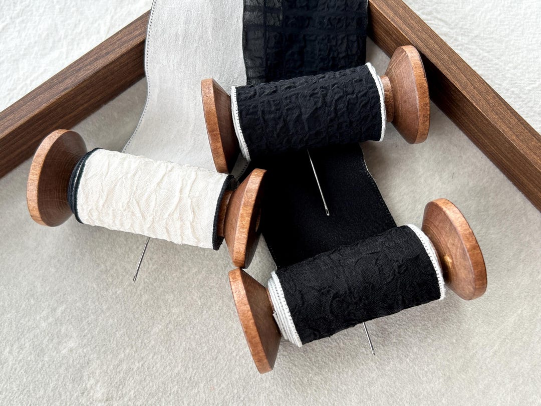 2 Inch Wide Black Ribbon,party Ribbon,cake Box Wrapping,haberdashery ...