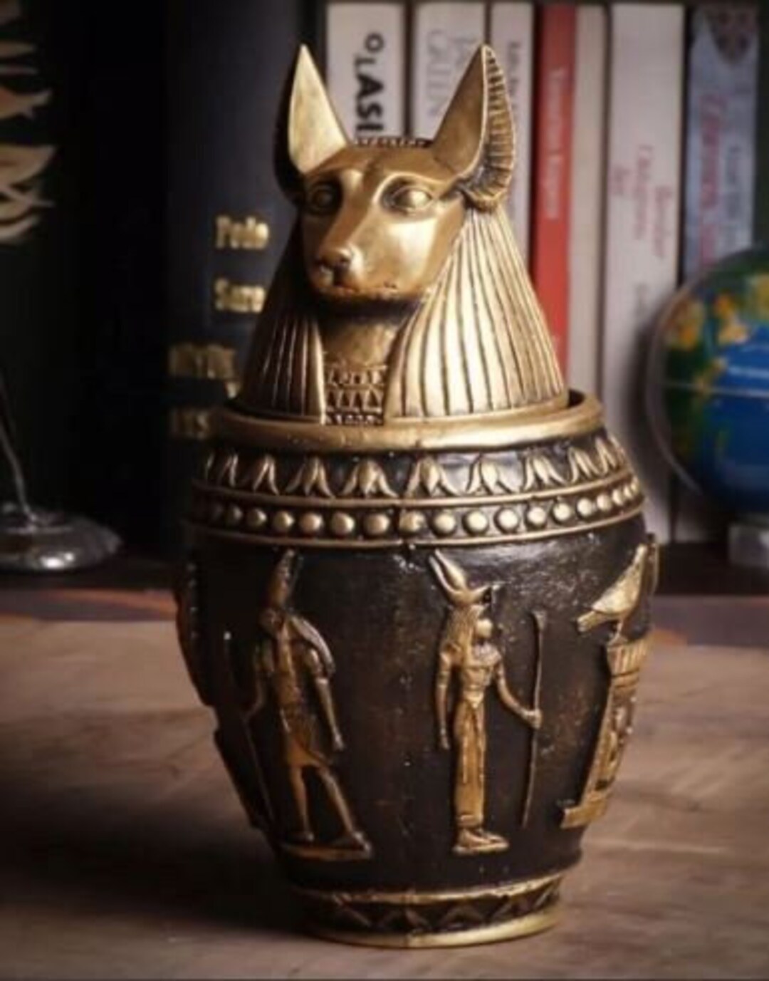 Ancient Egyptian Anubis Box - Etsy