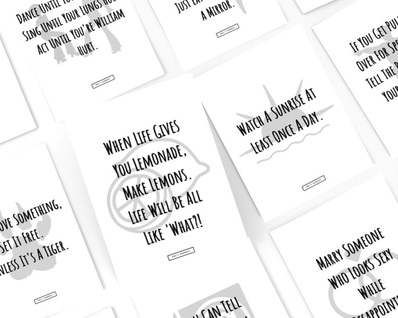 PHIL'S-OSOPHY 12 Printable Cards, Modern Family Phil Dunphy Quotes ...