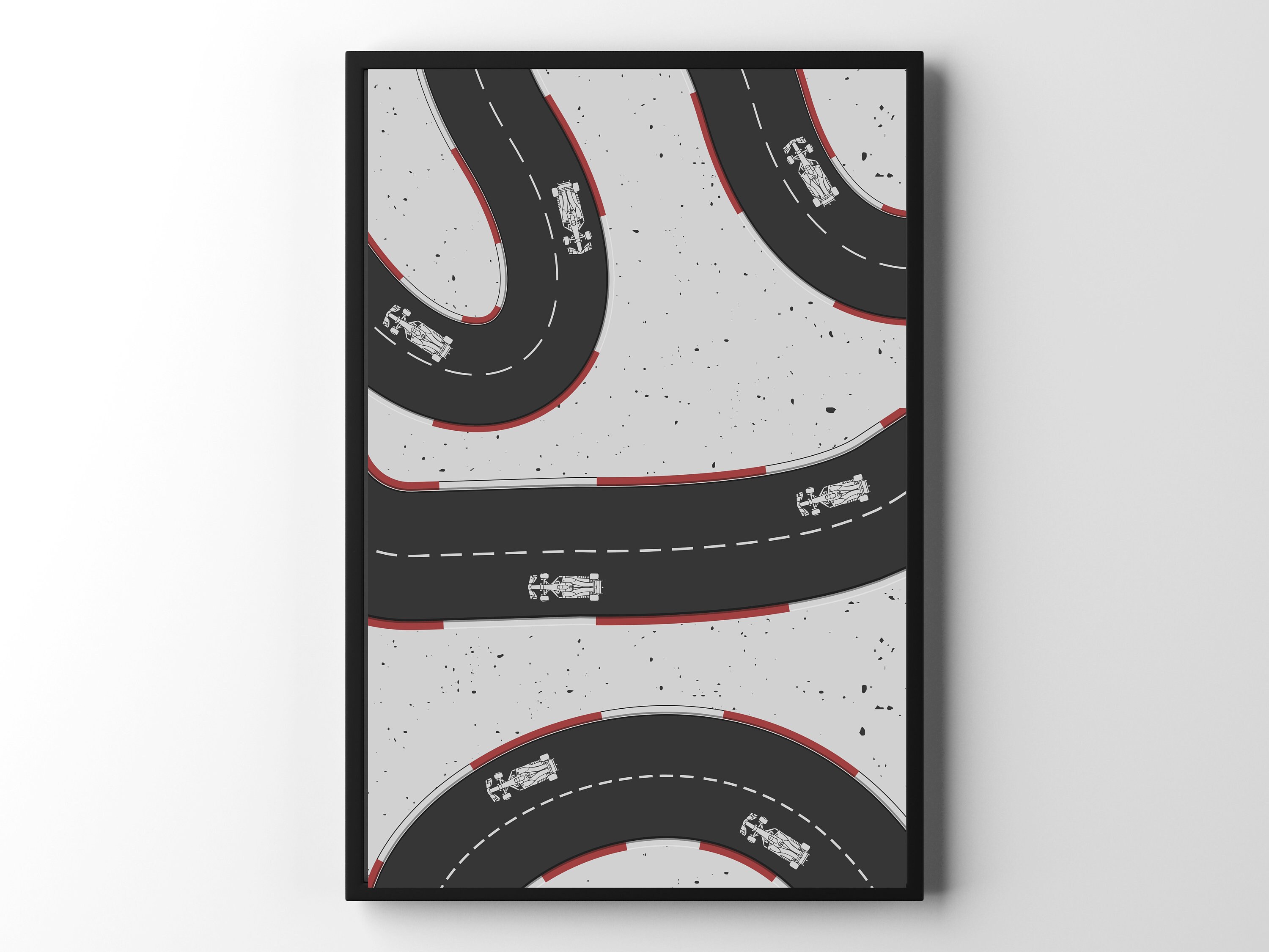 Retro Formula 1 Wall Art PRINTABLE, Wall Art, Graphic Print, F1 Poster ...