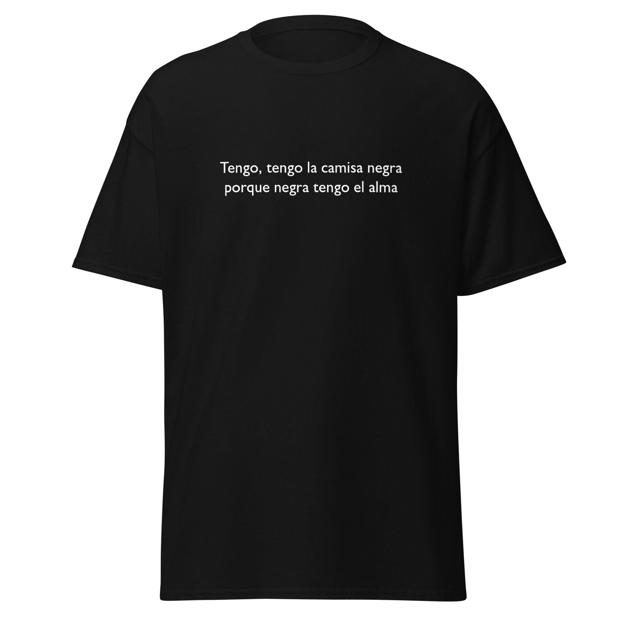 Tengo, Tengo La Camisa Negra T-shirt - Etsy