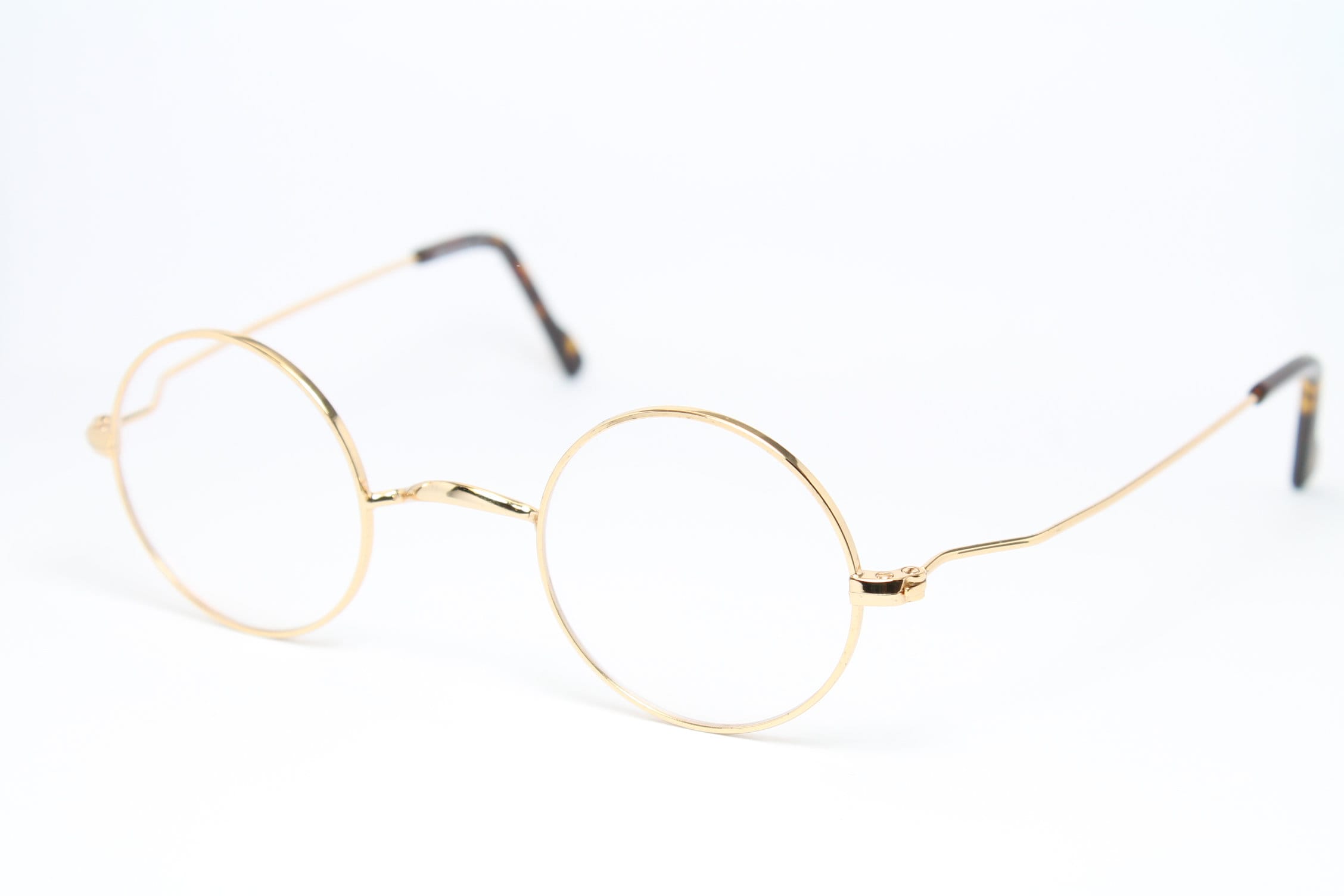 Micro Small Round Lens 38-25 MEG 17010R GP Gold Rare Unique Original ...