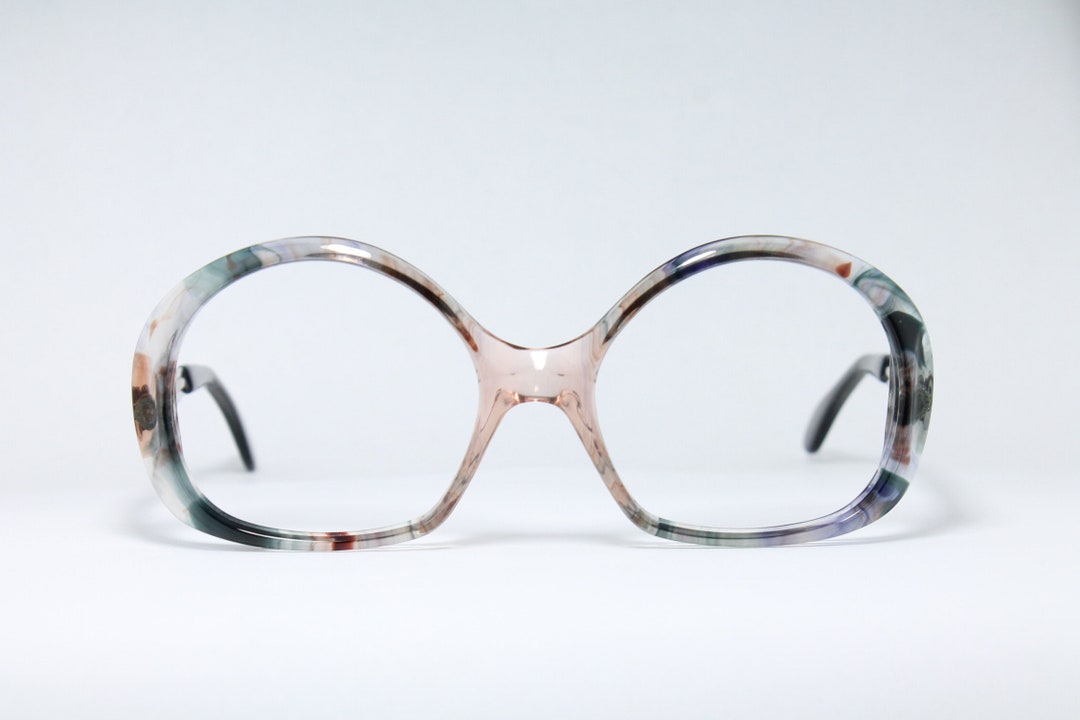 Multicolor 80s OPTURA Skyline 411 Thick Big Lens Amasing Rare Unique ...