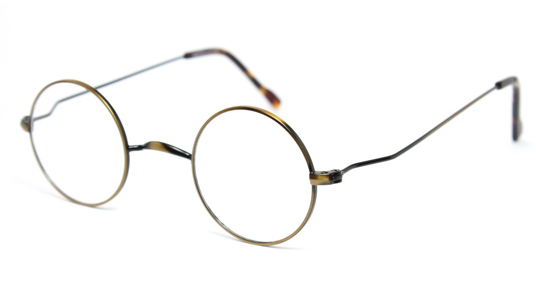 Bronze Small Round Lens 38-25 MEG 17010R AG Antique Gold Rare Unique ...