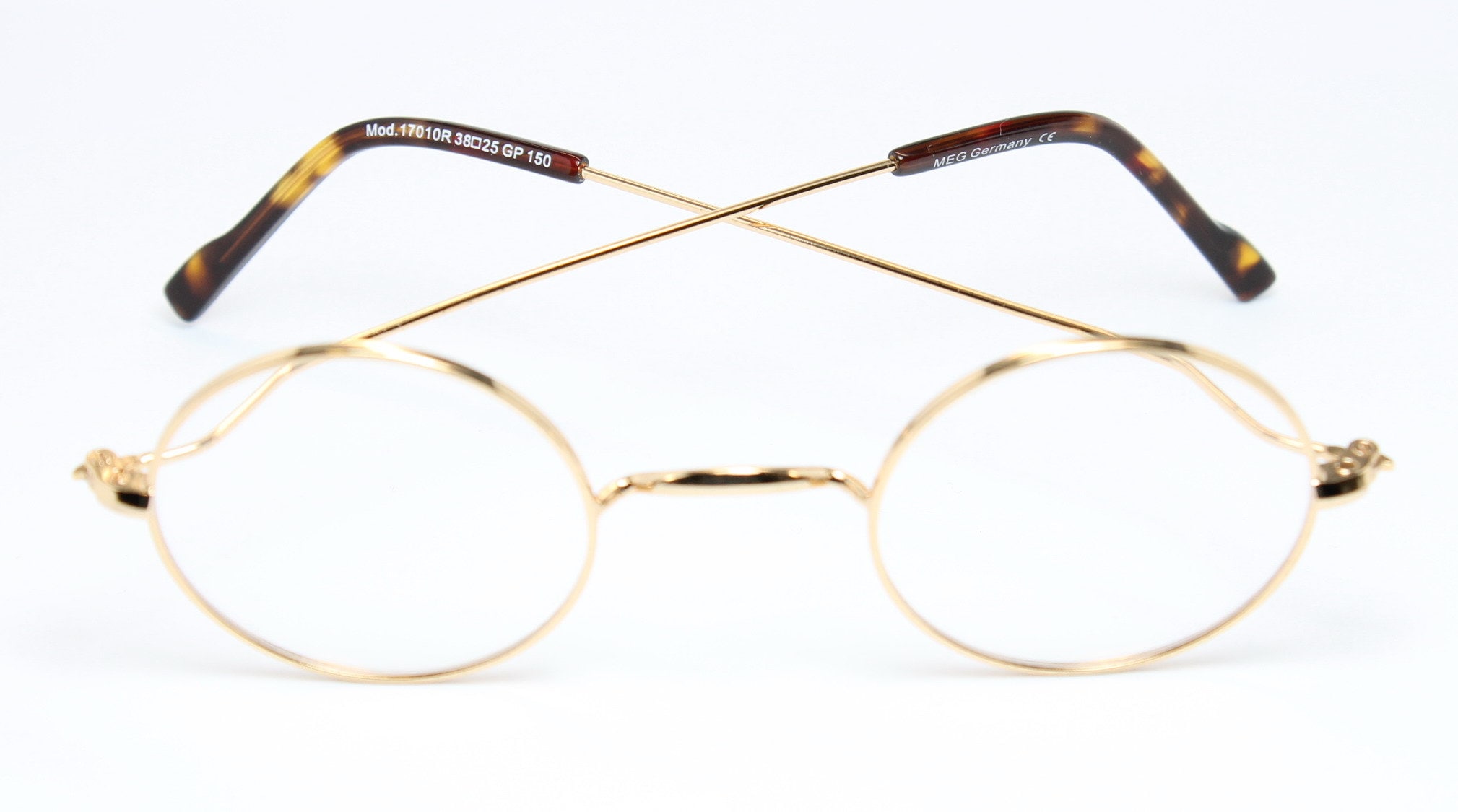 Micro Small Round Lens 38-25 MEG 17010R GP Gold Rare Unique Original ...