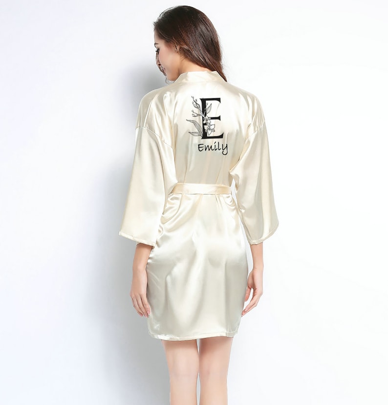 Bridesmaid Robes Satin Bridal Robe Bridal Party Robes - Etsy