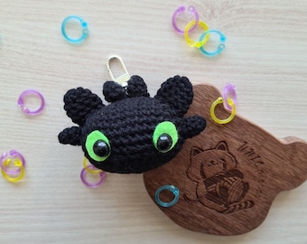 Toothless Crochet / Baby Toothless / Inspired by How to Train Your ...