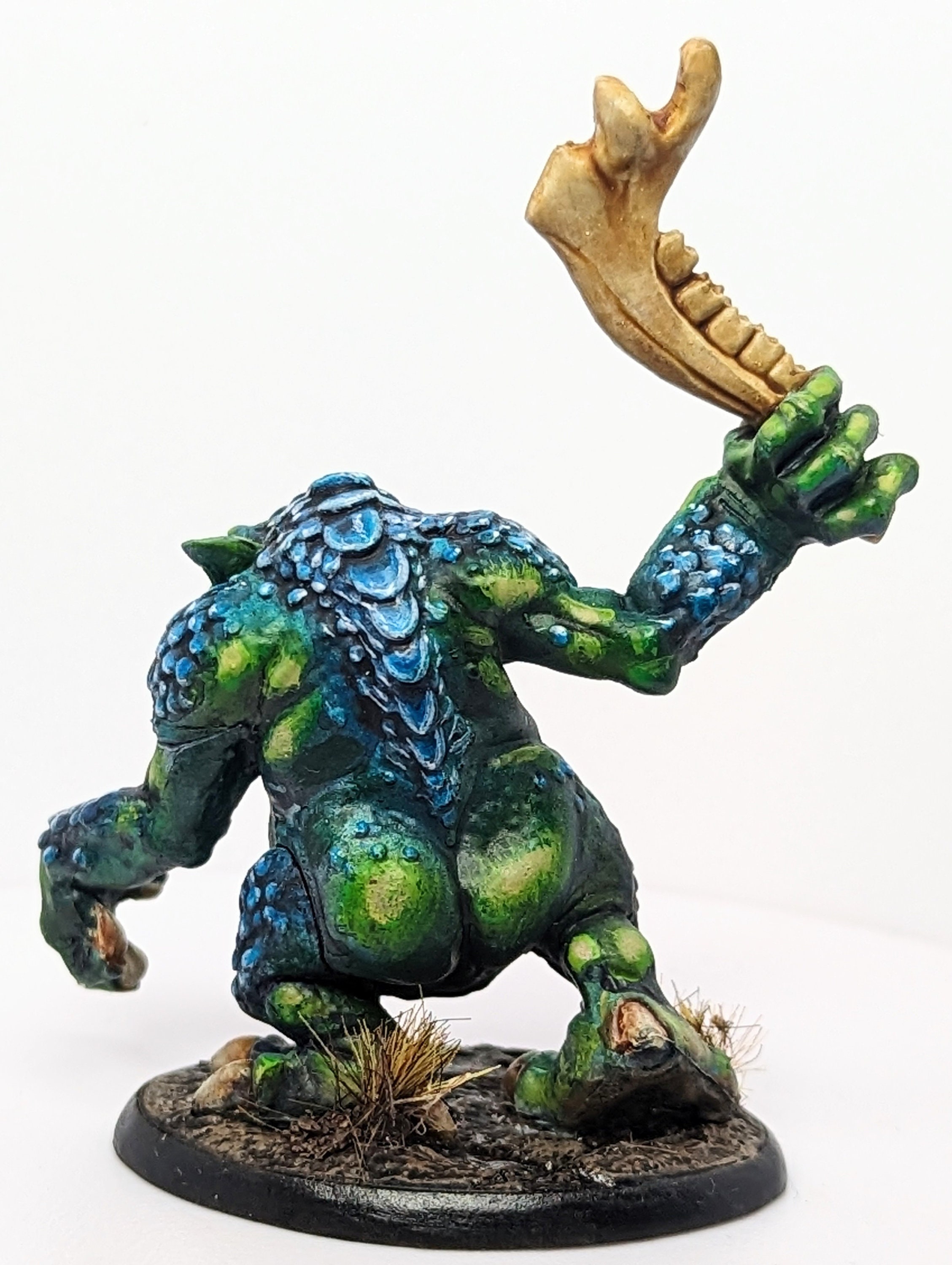 Hand Painted Reaper Bones Troll Miniature - Etsy