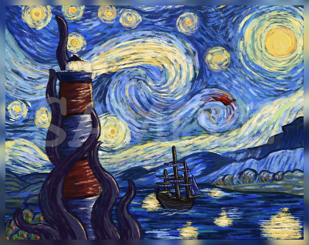 Our Flag Means Death X Starry Night - Etsy