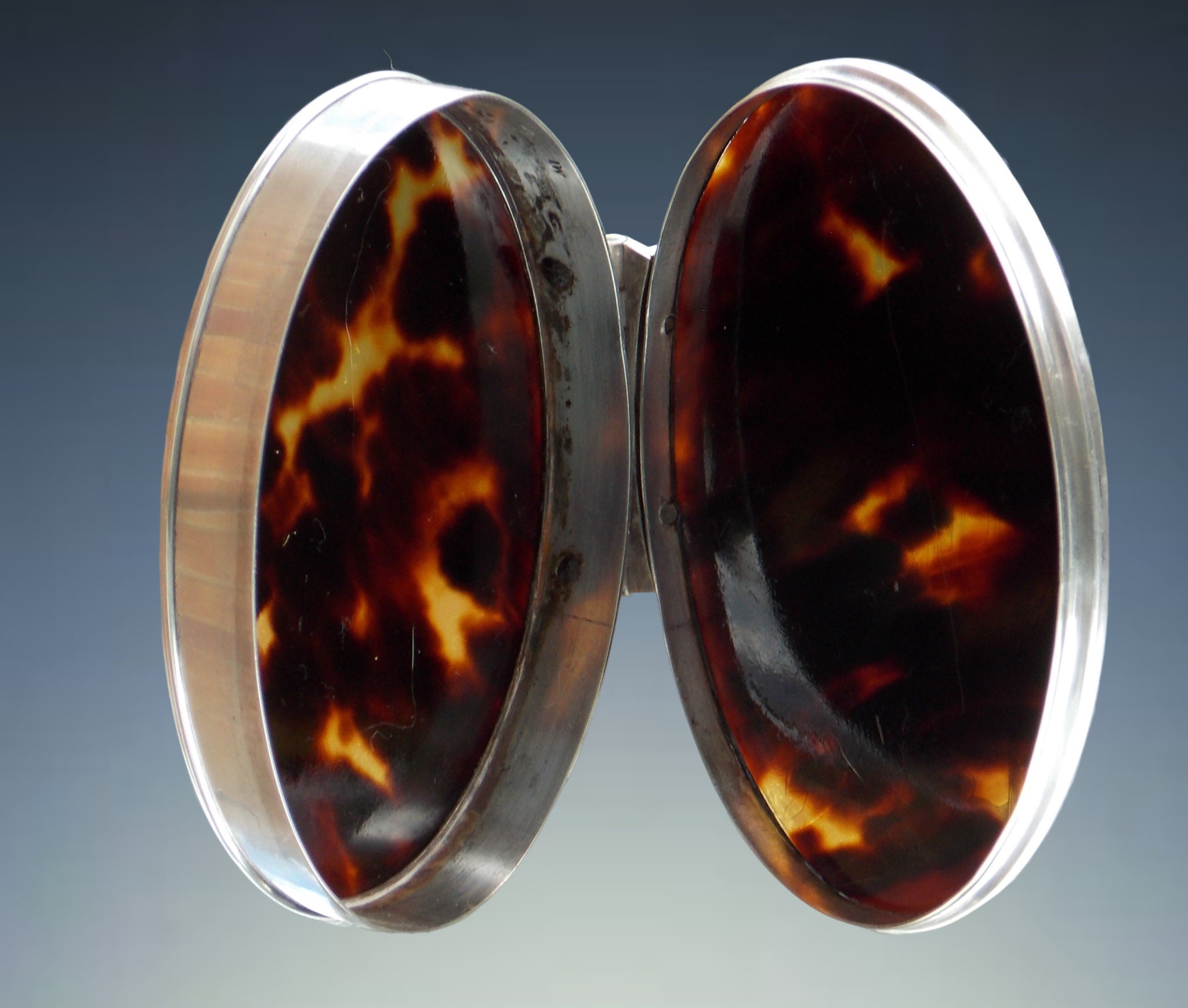 Rare Stunning 17th Century Charles II Pictorial Oval Snuff Box. - Etsy