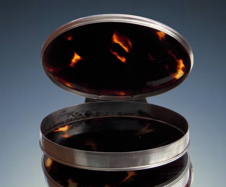 Rare Stunning 17th Century Charles II Pictorial Oval Snuff Box. - Etsy