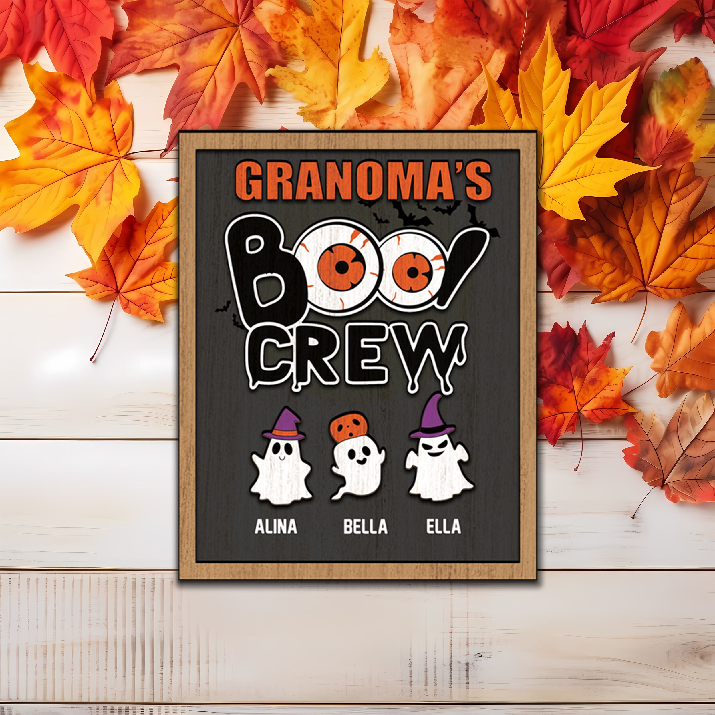 Personalized Mama's Boo Crew Sign Svg Halloween Sign Svg - Etsy