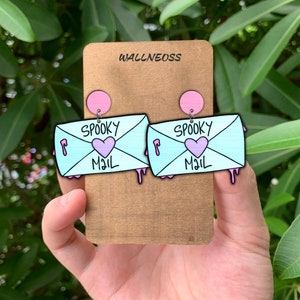 Pastel Goth Elements Earrings SVG Bundle, Pastel Goth Svg, Halloween ...