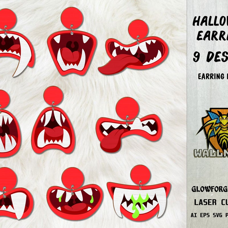Monster Teeth Svg - Etsy