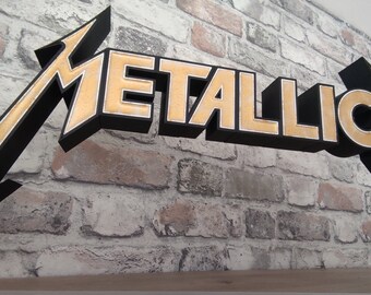 Metallica Sign - Etsy