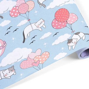 Digital Paper Printable Clipart Cute Cats Scrapbooking Digital Paper ...