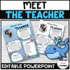 New Ocean Theme Meet the Teacher Template | Under the Sea Theme Meet ...