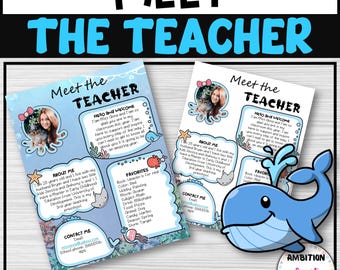 Meet the Teacher Templates EDITABLE, Retro Groovy Theme, Back to School ...