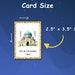 Ramadan Good Deeds Cards, Glitter Cards for Kids, Prayer Cards, Islamic ...